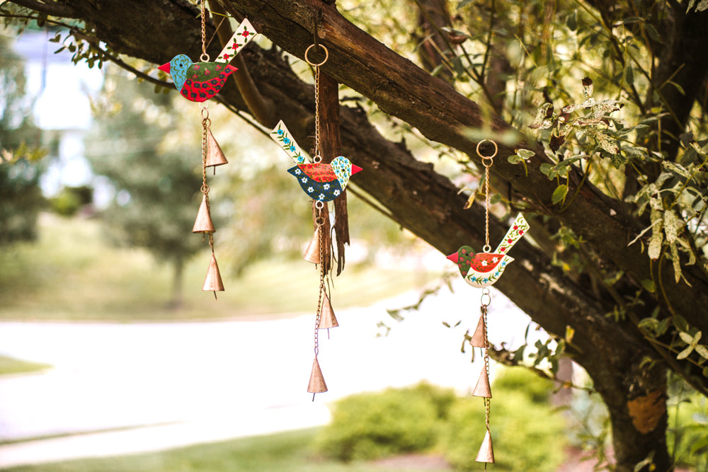 Blossom Bird Wind Chimes – Mira Fair Trade