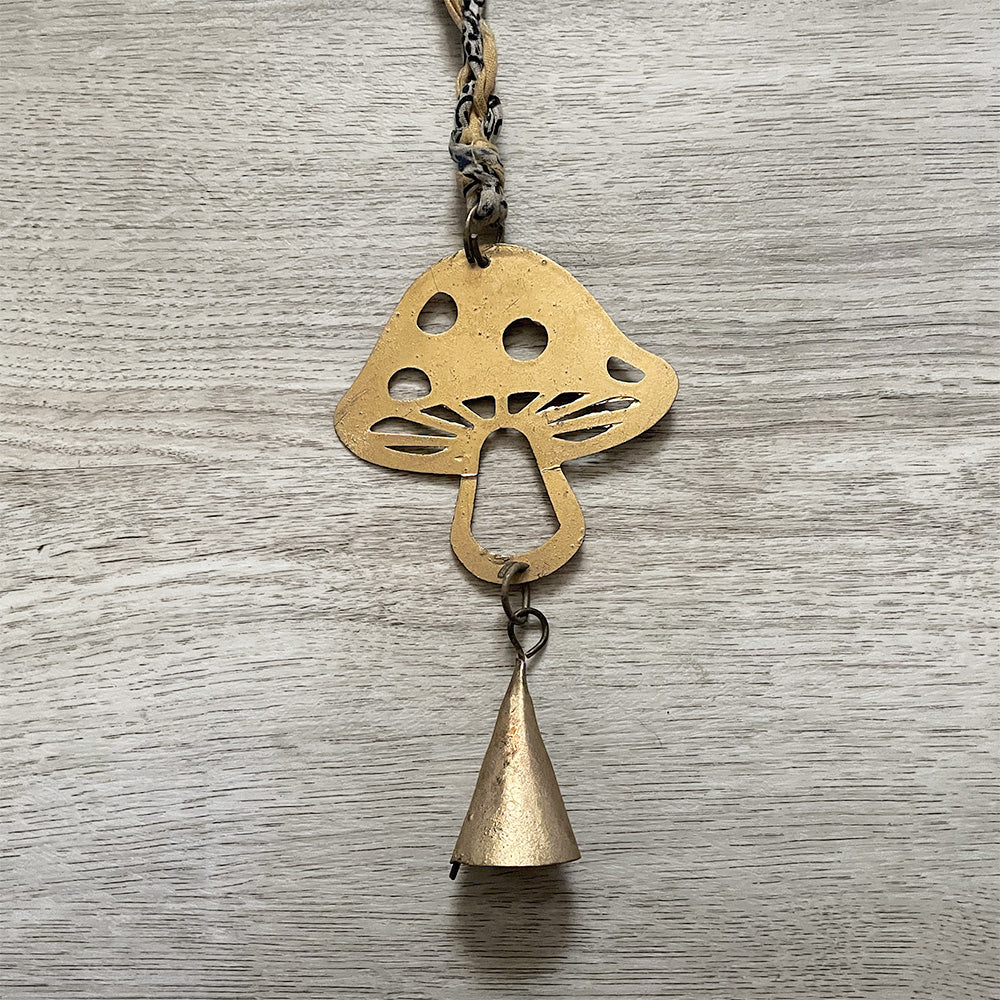 Mini Mushroom Wind Chime – Mira Fair Trade